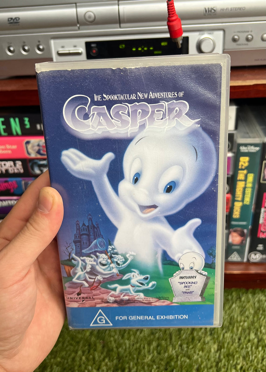 Vintage 1996 Casper Animated Show VHS Tape – Cool Cats Vintage