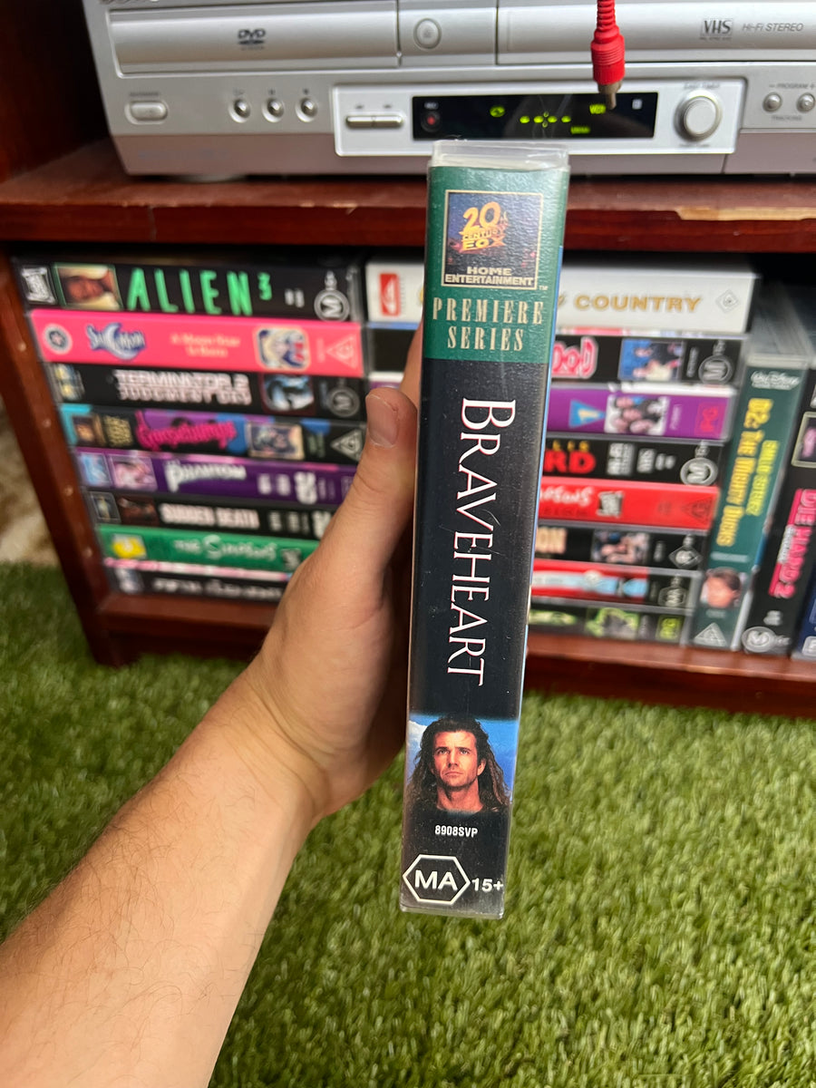 Vintage 1995 Braveheart VHS Tape – Cool Cats Vintage