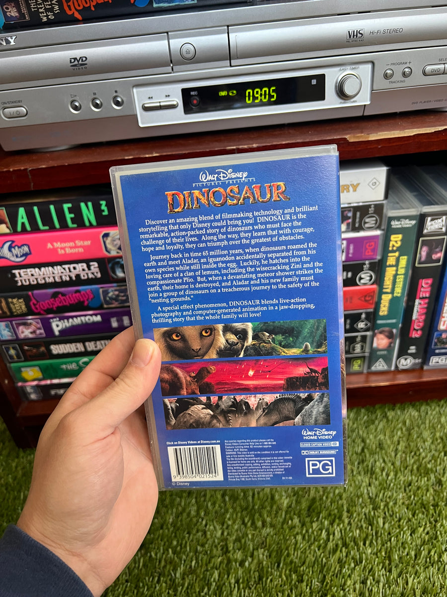 Vintage 2000 Disney Dinosaur VHS Tape – Cool Cats Vintage