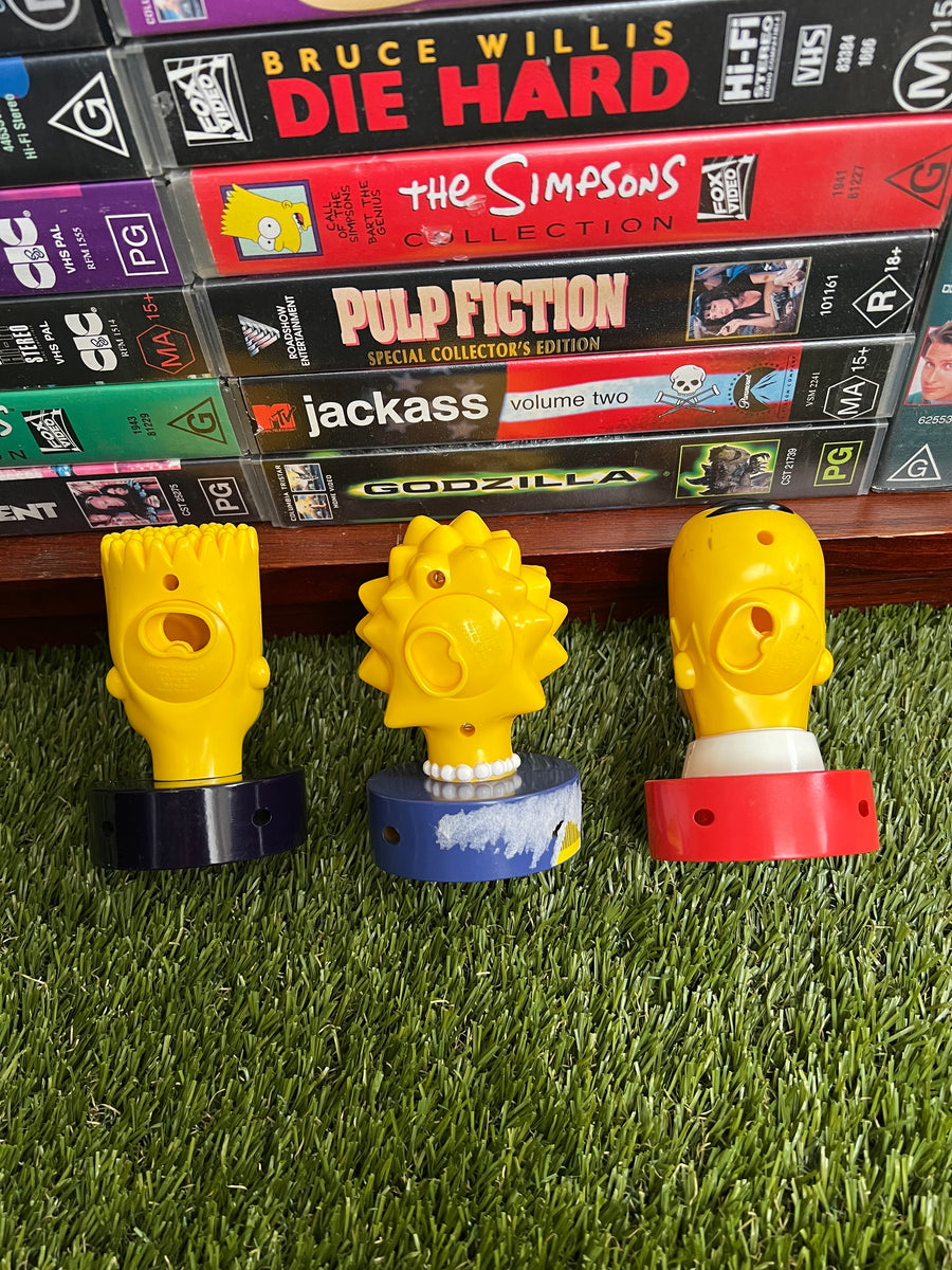Vintage 1996 The Simpsons Lot of Toy Heads – Cool Cats Vintage